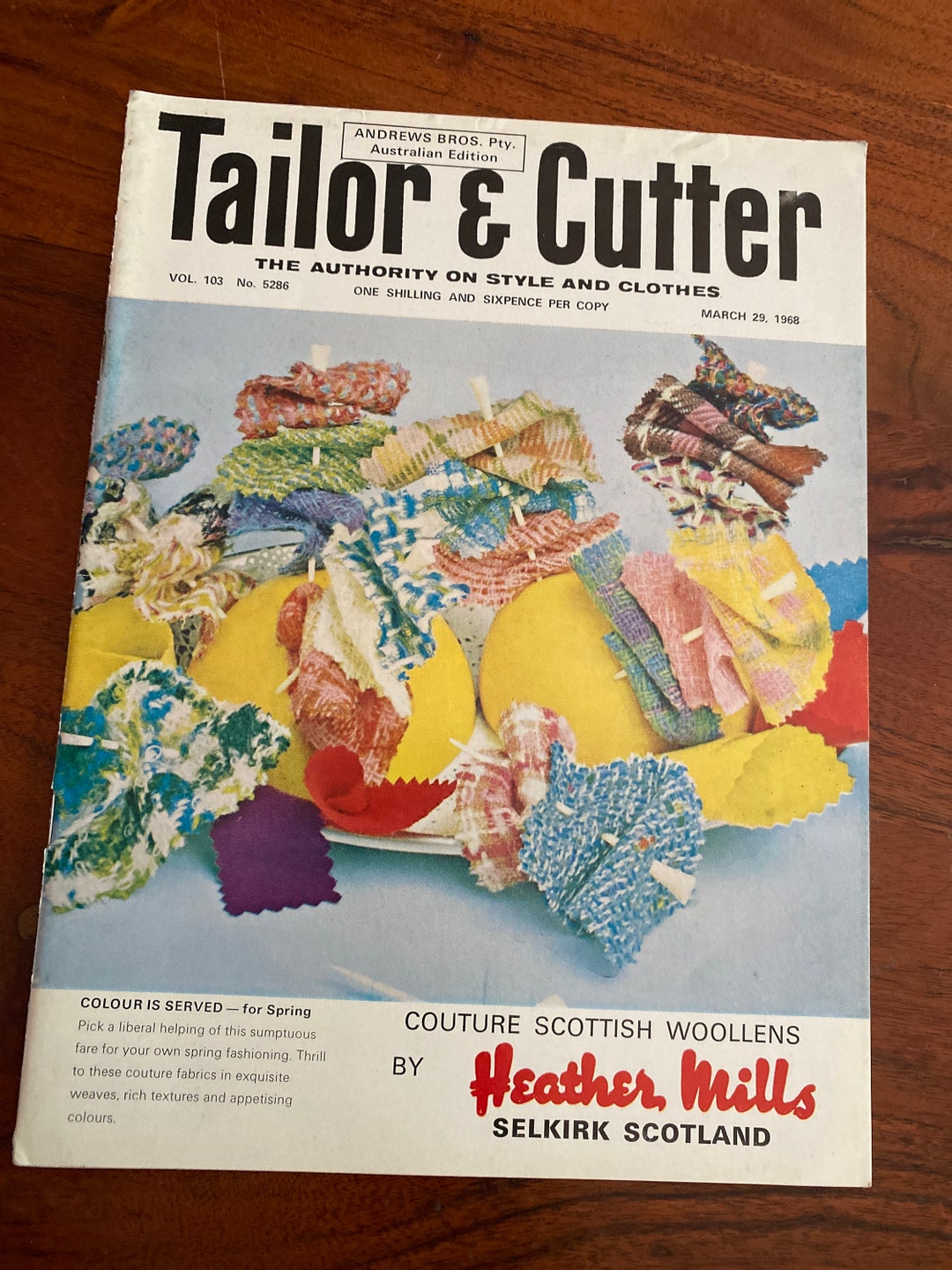 1968 Tailor & Cutter Trade Magazine - Etsy