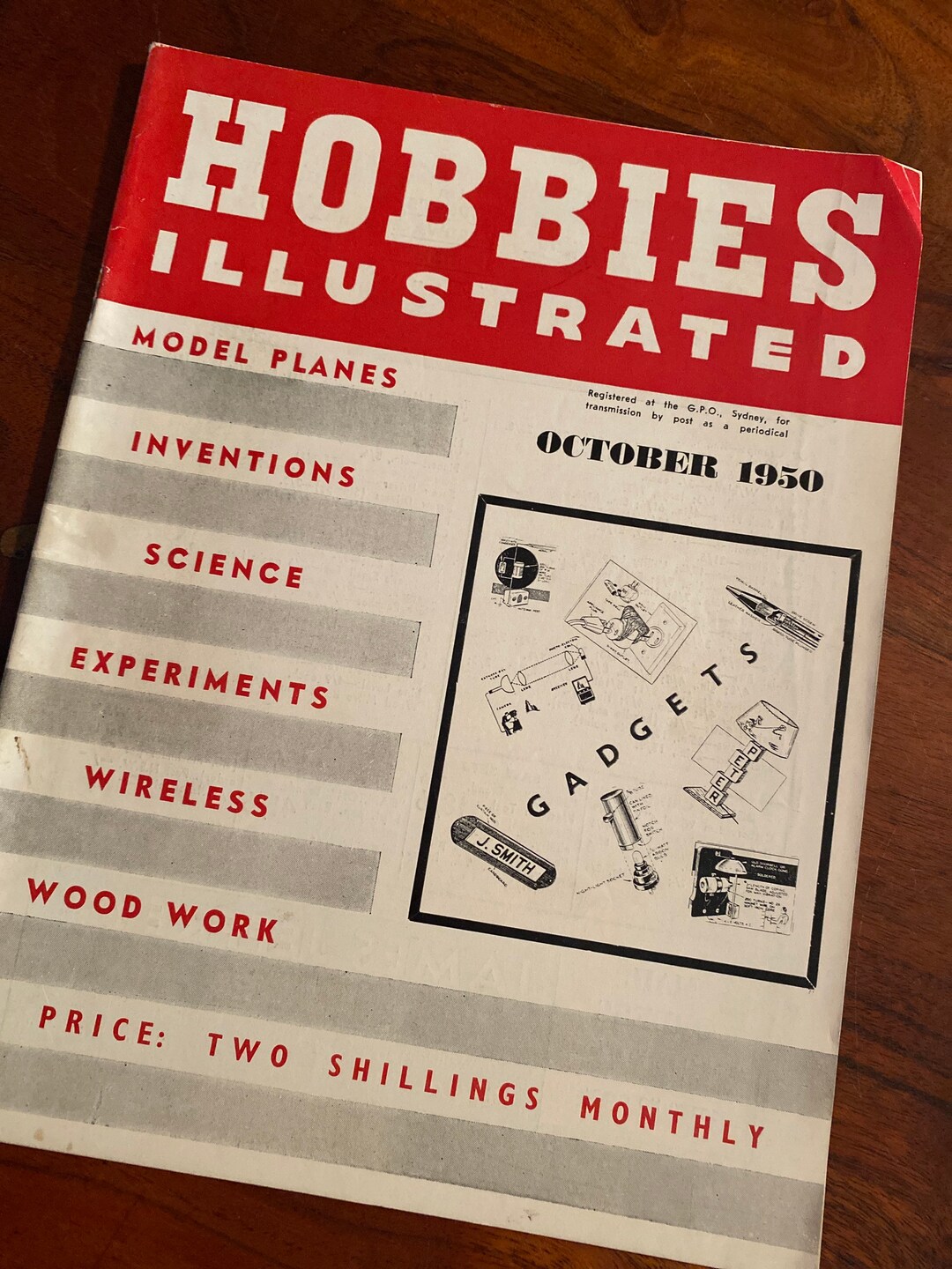 1950 Hobbies Illustrated Magazine - Etsy