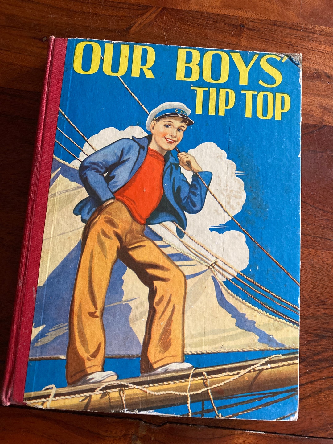 Our Boys Tip Top 1954 Annual - Etsy