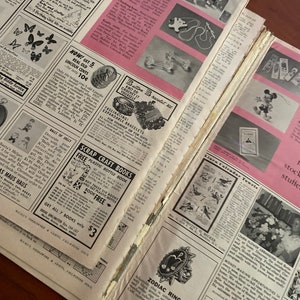 Vintage 1970 Needlework & Craft Magazine - Etsy