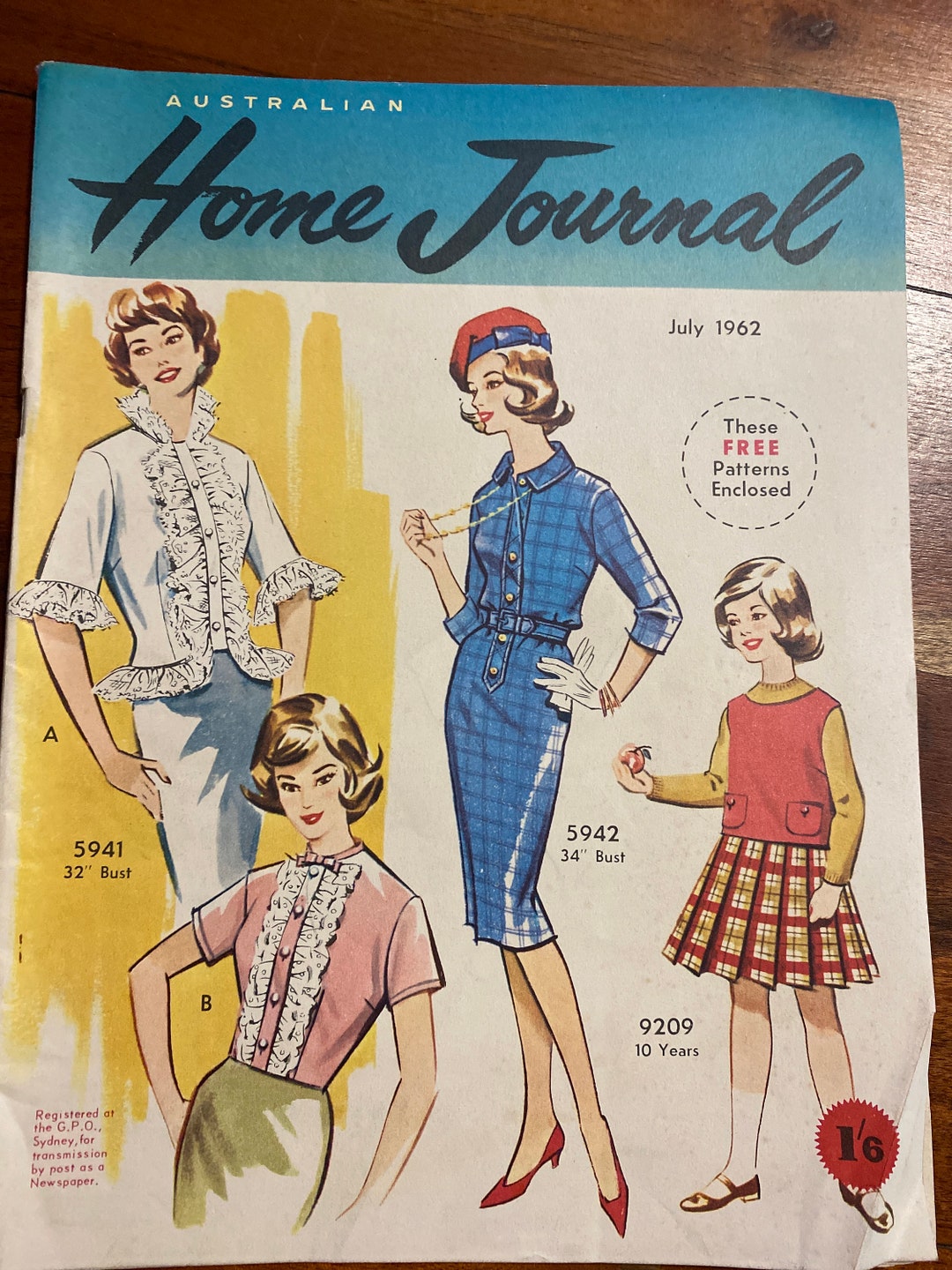 1962 Australian Home Journal - Etsy