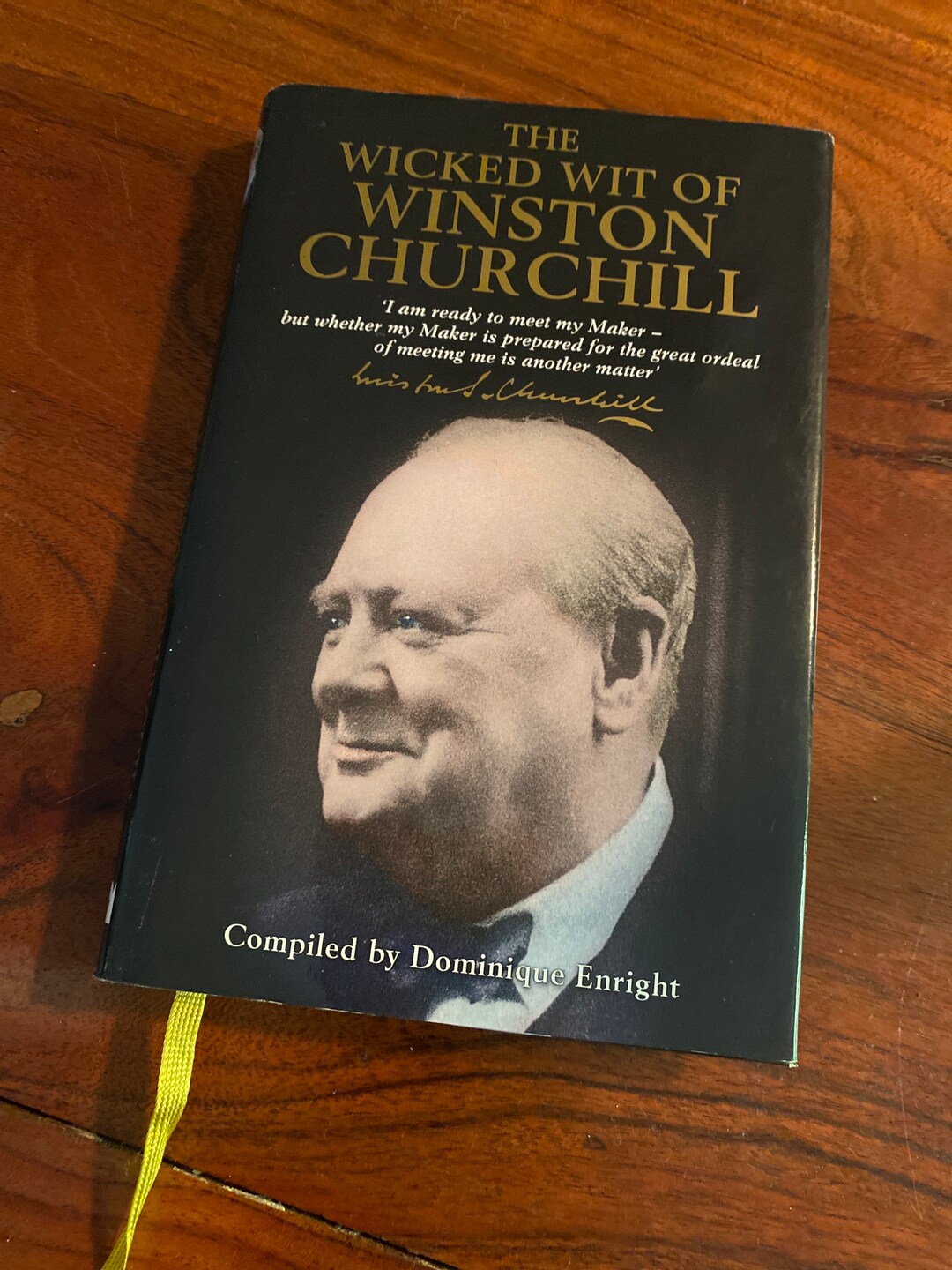 The Wicked Wit of Winston Churchill Dominique Enright - Etsy