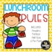 School Lunchroom/cafeteria Rules Posters - Etsy