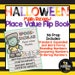 October Halloween Place Value Review Flipbook - Etsy