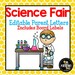 Editable Science Fair Letter and With Board Headers - Etsy Canada