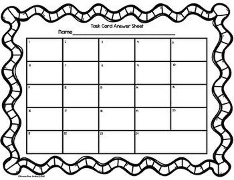 Division Word Problem Task Card Set - Etsy
