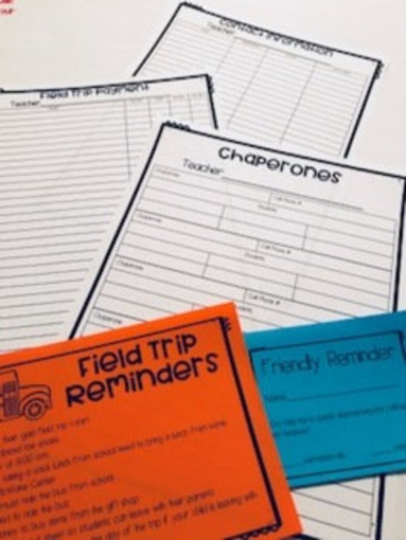 Editable Field Trip Letter and Forms - Etsy