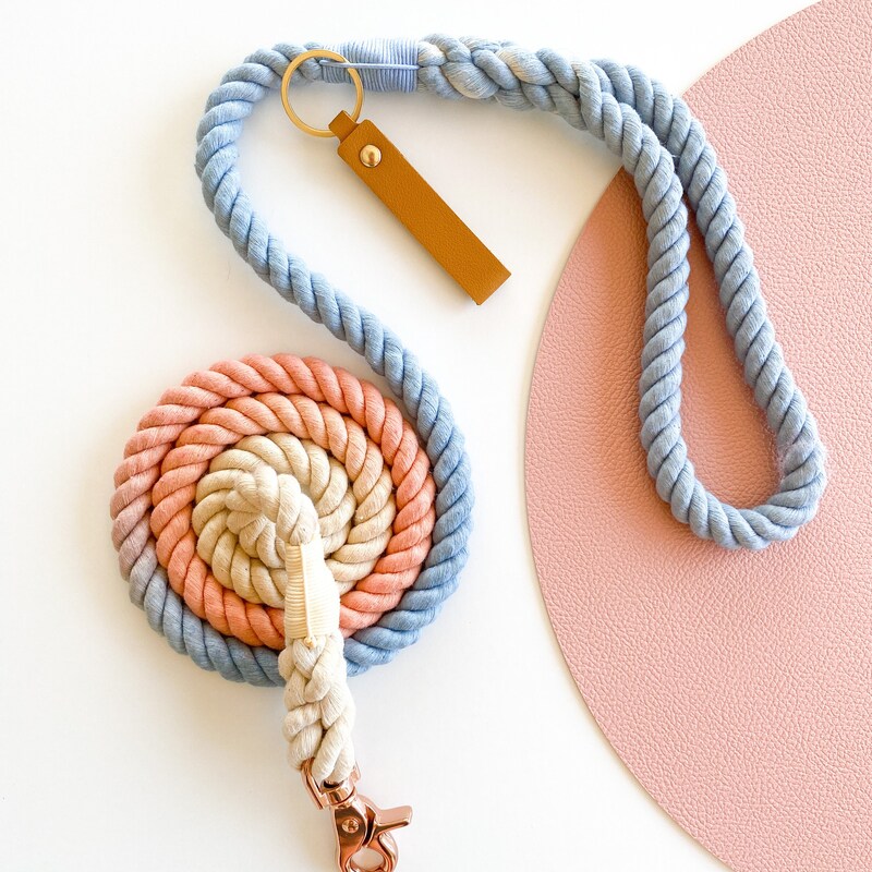 White Leash - Etsy