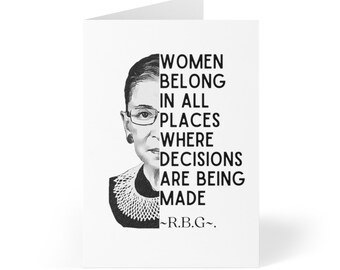 Rbg Greeting Cards | Etsy