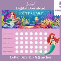 Sea Creature Potty Chart, Potty Chart Fish, Potty Chart Aquarium, Nemo ...