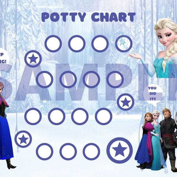 Frozen Behavior Chart - Etsy
