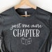 Just One More Chapter Shirt Librarian Shirts Book Lover - Etsy