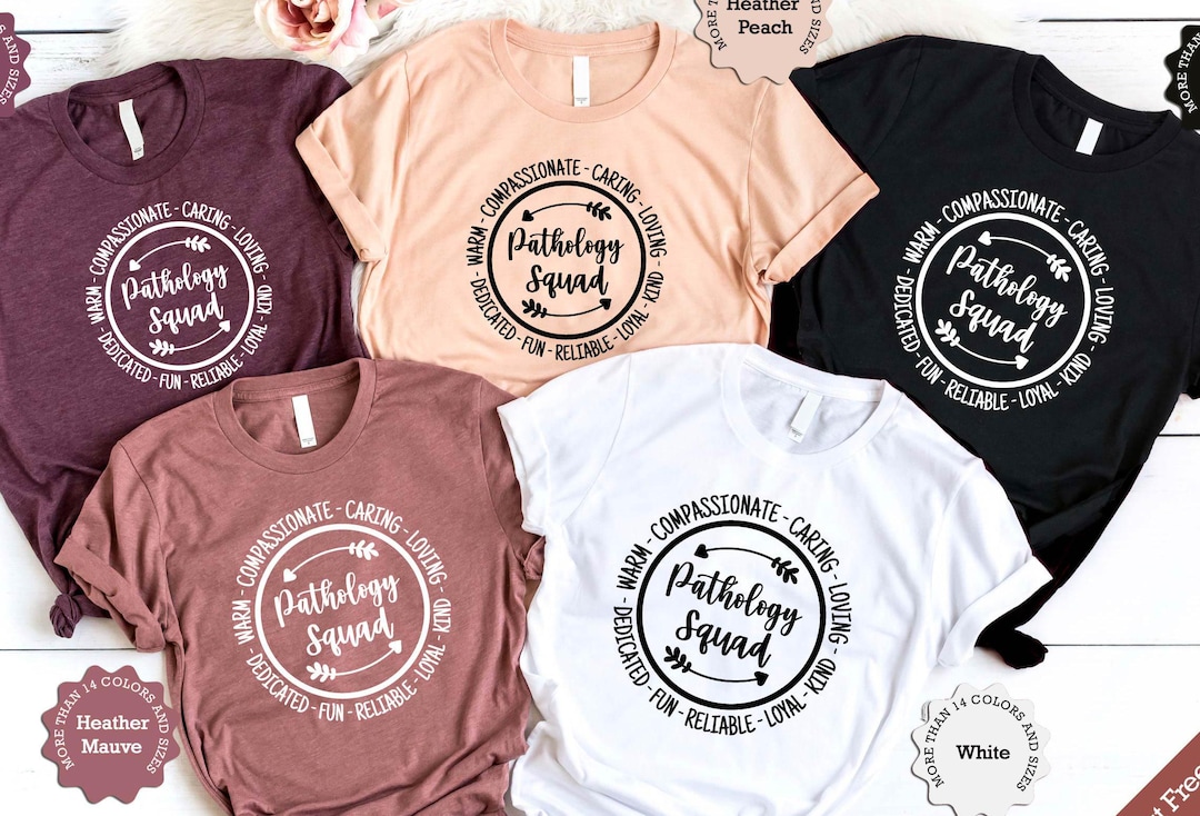 Pathology Squad Shirts, Pathology Team Shirts, Pathology Worker Gifts ...