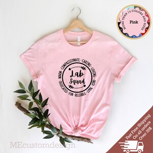 Lab Squad Shirt, Lab Crew Shirt, Lab Technician Gift, Lab Worker Shirt ...