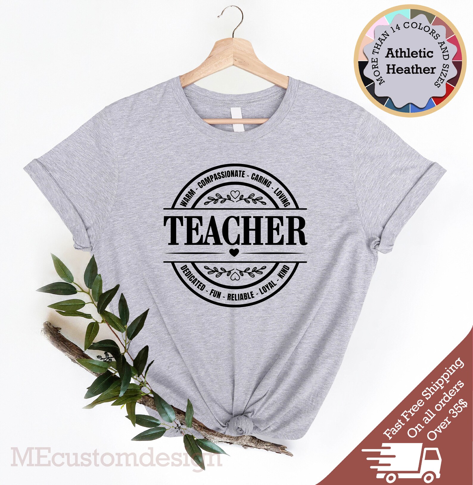Teacher Team T-shirt, Soft Cotton Blend Tee, Teacher Appreciation Gift ...