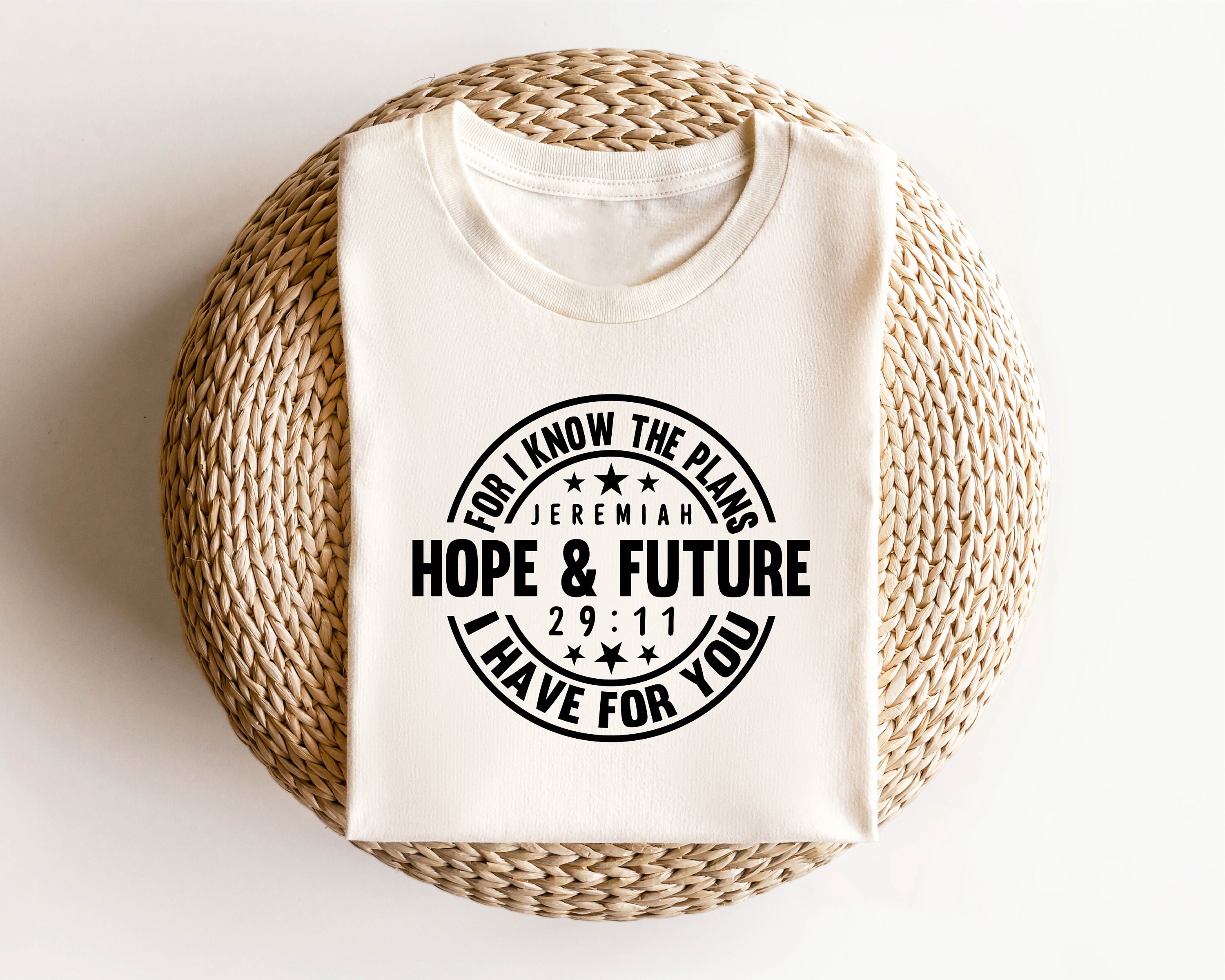Hope and Future Shirt, Jeremiah 29:11 Shirt, Christian T-shirt ...