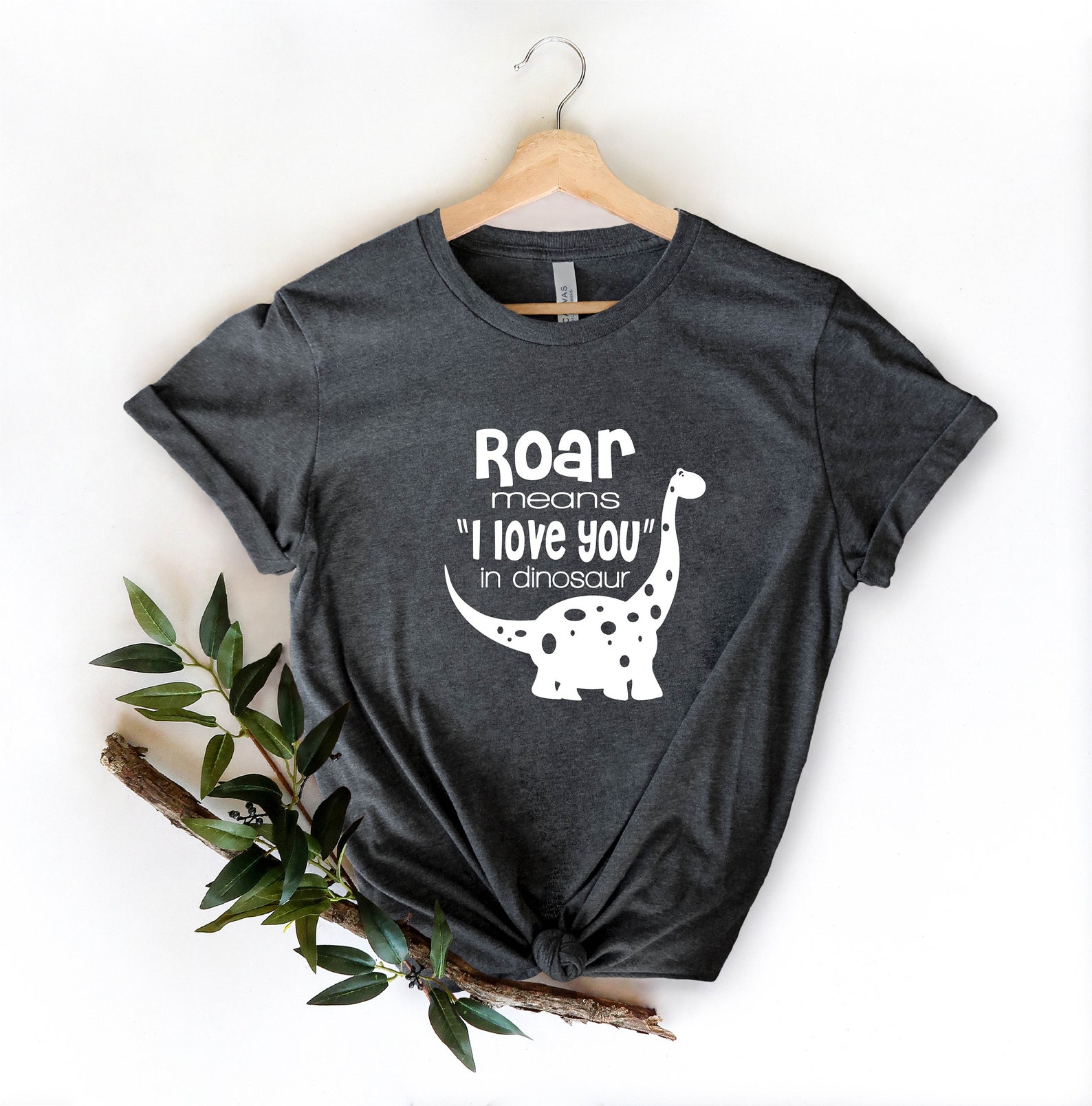 Roar Means I Love You in Dinosour Shirt Dinosaur Shirt Funny - Etsy