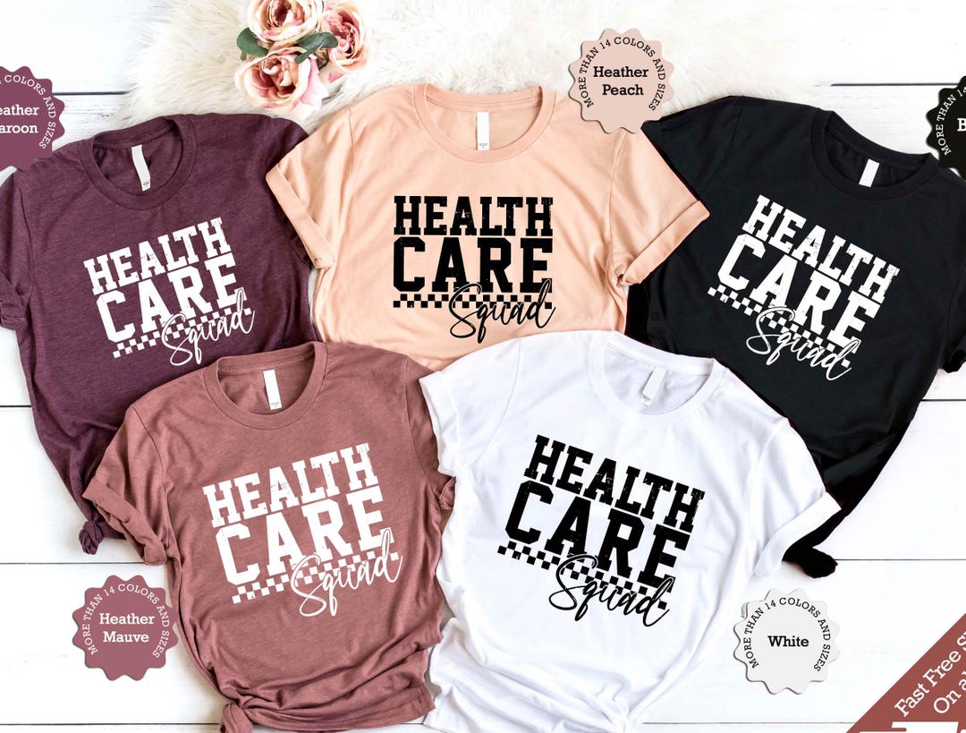 Healthcare Squad Shirt, Healthcare Team Shirt, Healthcare Worker Shirt ...