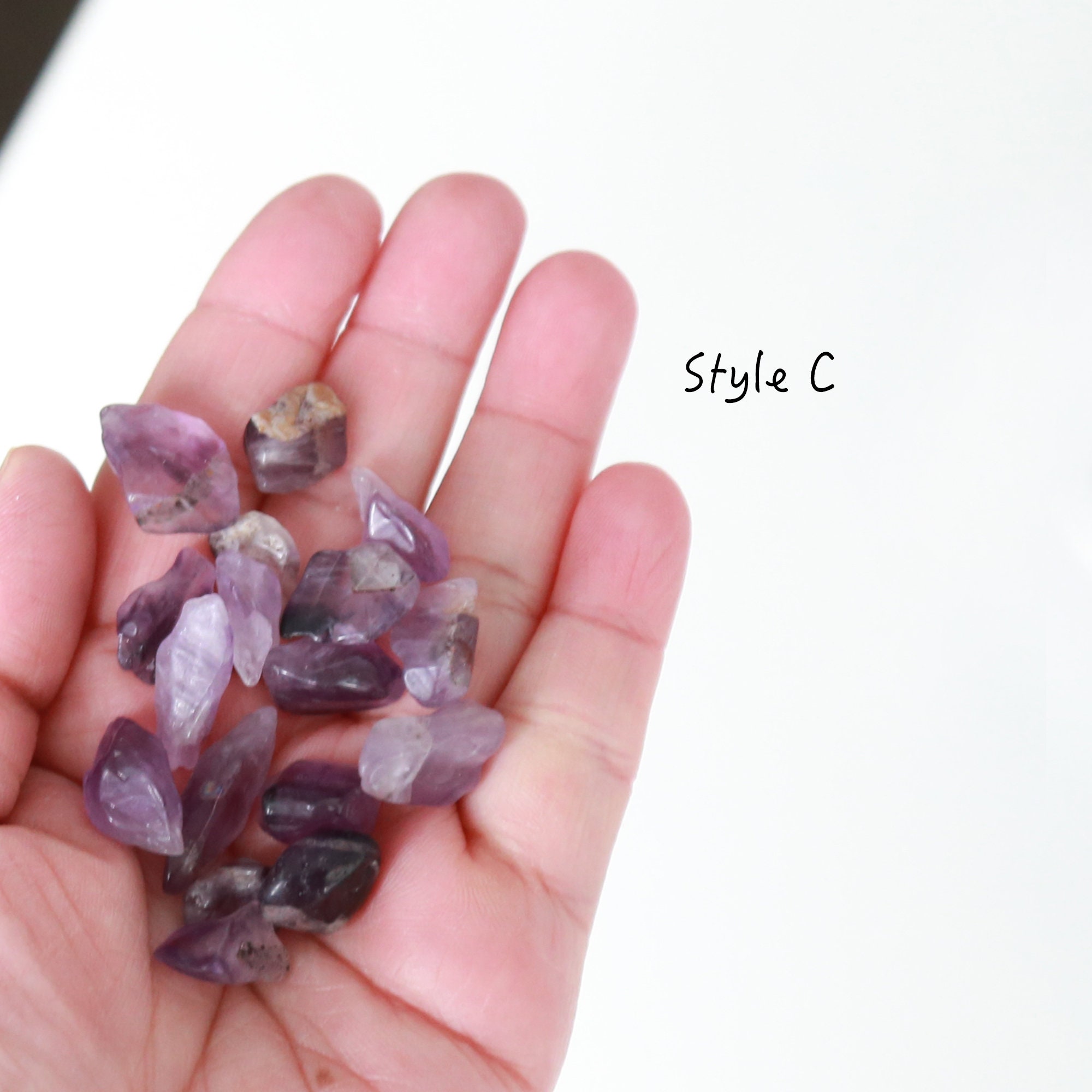 100g Natural Amethyst Chips / Mini Gemstones / Healing Crystal | Etsy ...