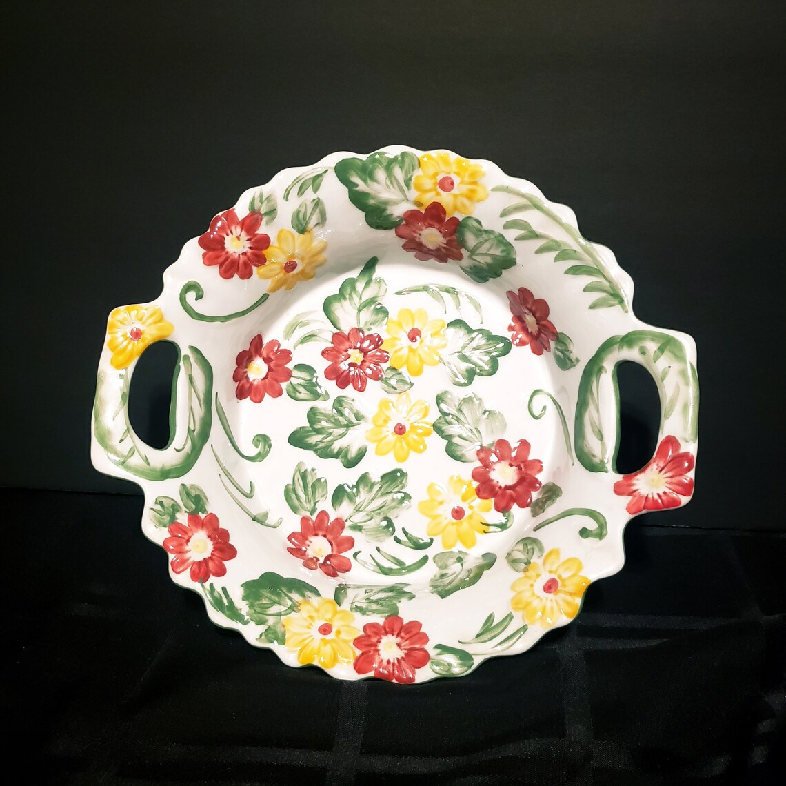 Temptations by Tara Baking Serving Dish With Caddy Basket - Etsy