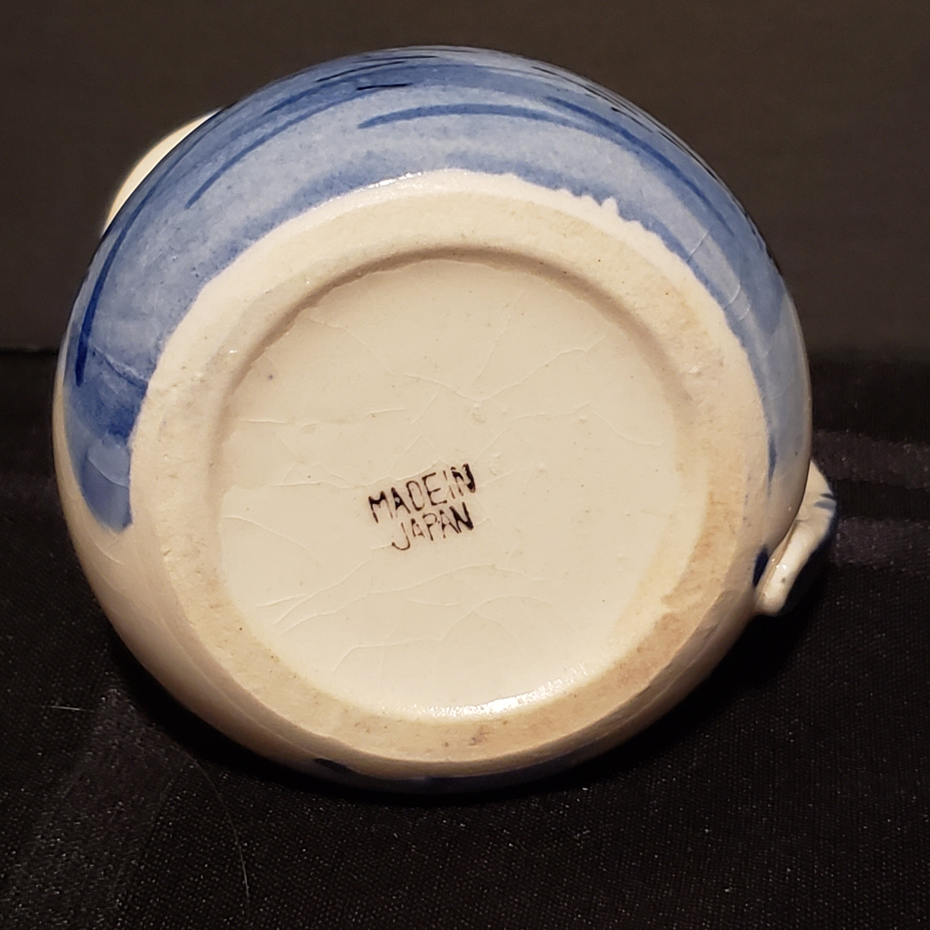 Vintage Delft Blue Miniature Pitcher Windmill Ship Made in - Etsy