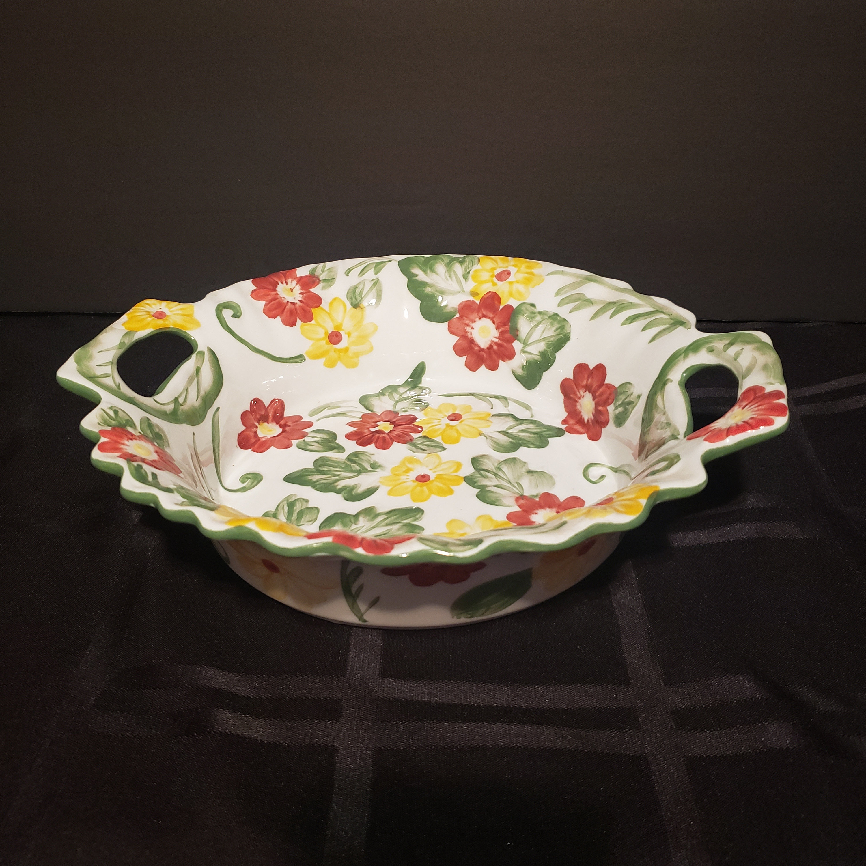 Temptations by Tara Baking Serving Dish With Caddy Basket - Etsy