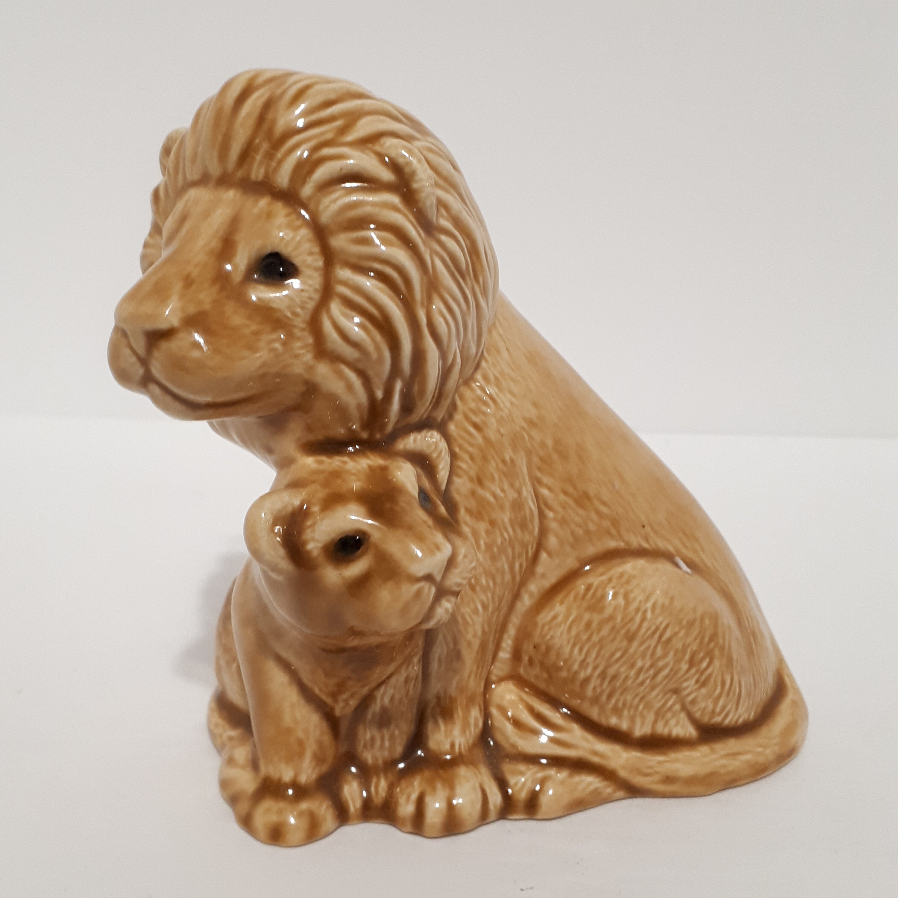 Lion Cub Figurine Scioto Vintage Signed JR - Etsy Canada