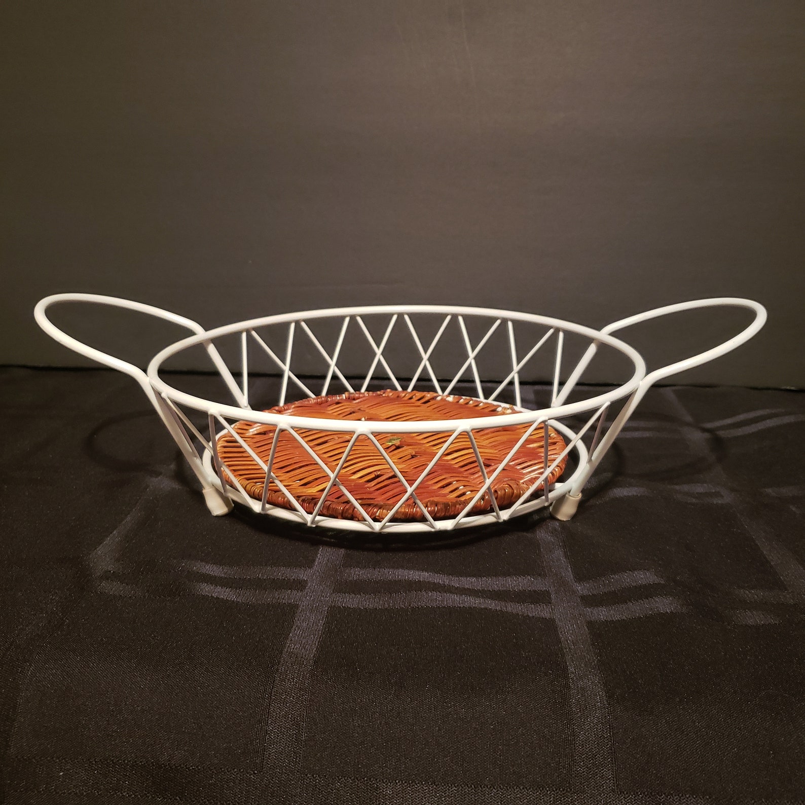 Temptations by Tara Baking Serving Dish With Caddy Basket - Etsy