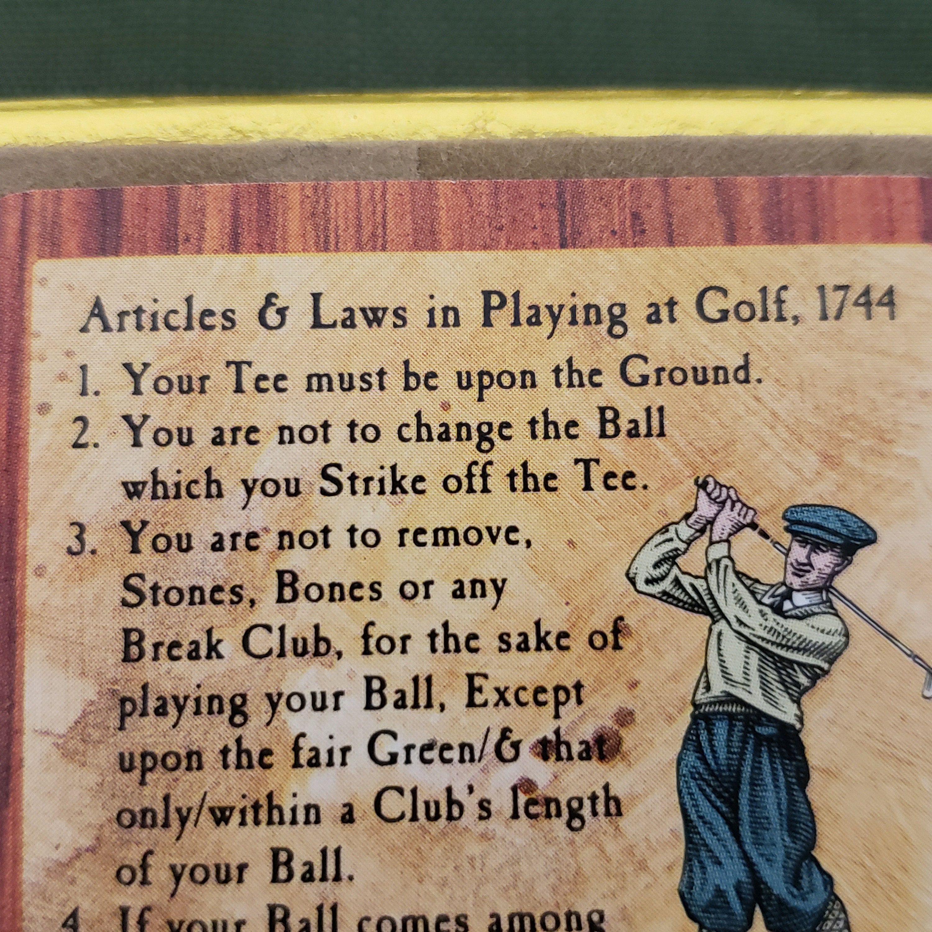 Golf Playing Cards, Congress Vintage Double Deck Cards, Bridge Card Set ...