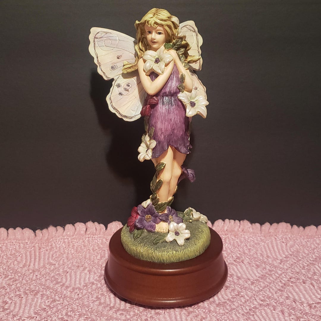 Vintage Musical Fairy Figurine Fur Elise - Etsy
