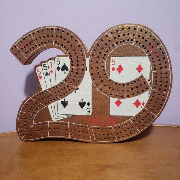 29 Cribbage Board - Etsy