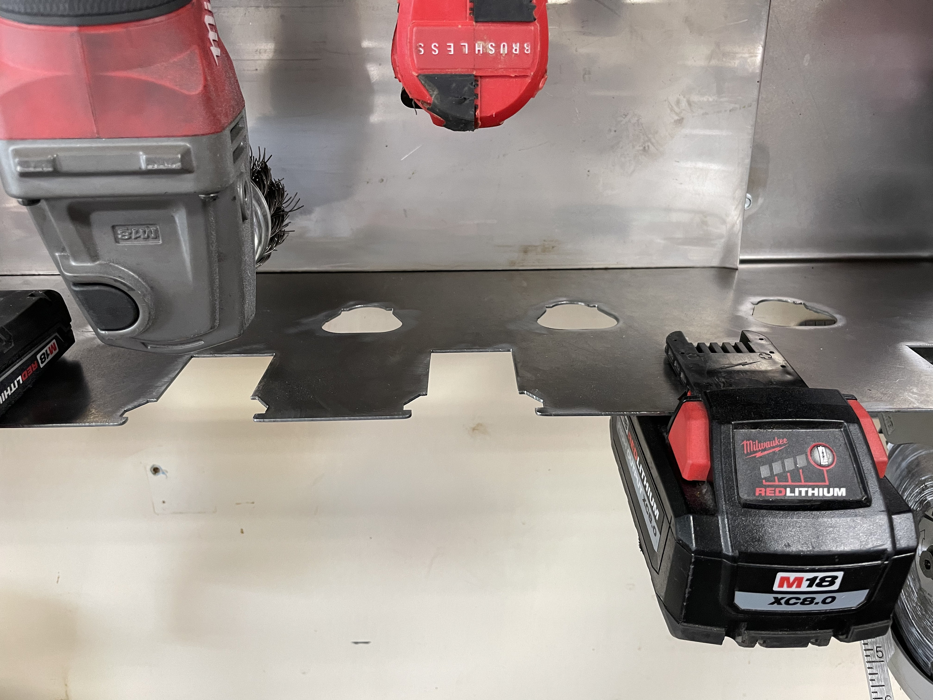 Red Brand Tool & Battery Holder (DXF,SVG File ONLY) - Etsy