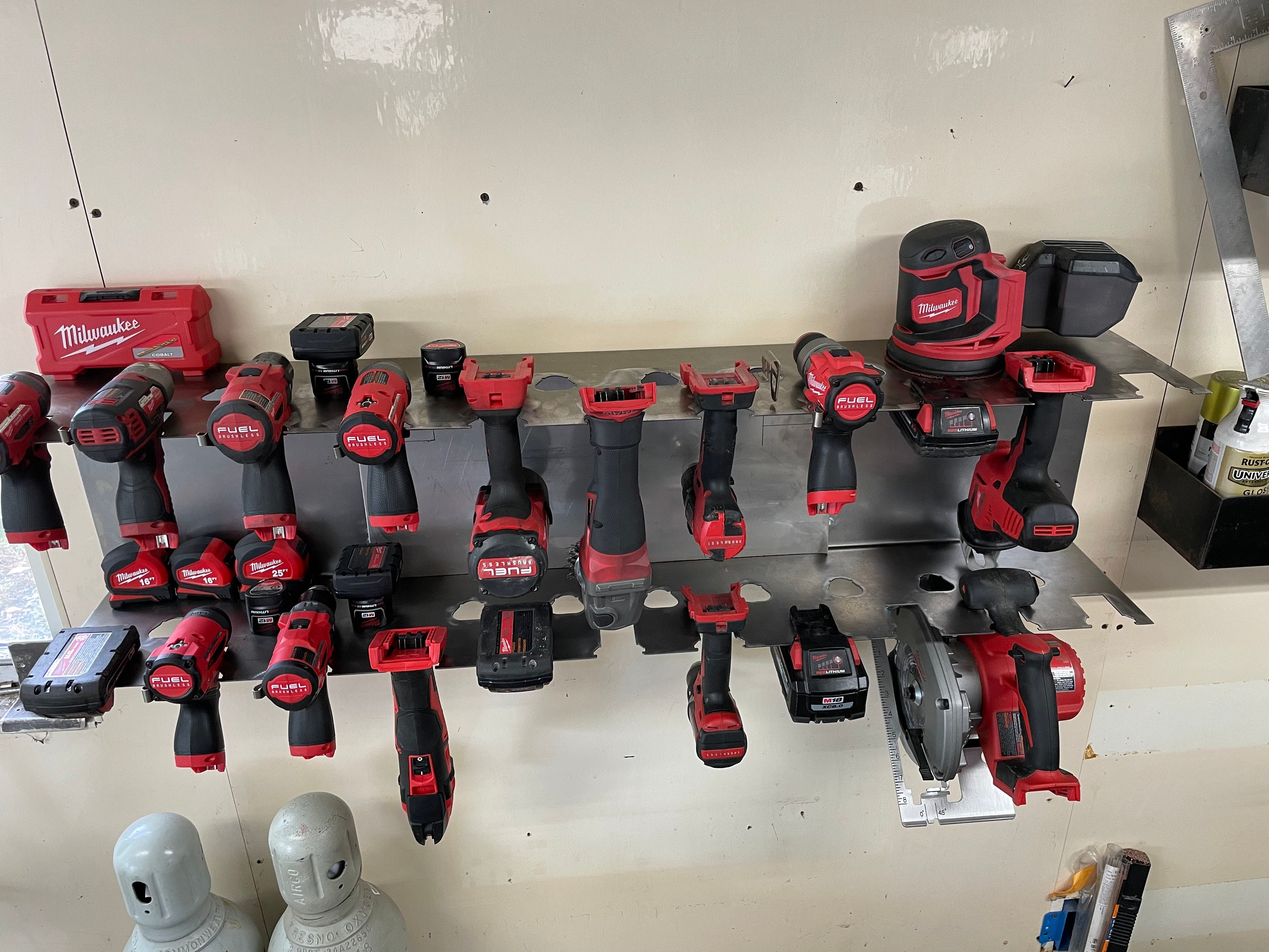 Red Brand Tool & Battery Holder (DXF,SVG File ONLY) - Etsy