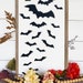 Bats Sign Halloween Sign Black Bats Sign Halloween Decor - Etsy