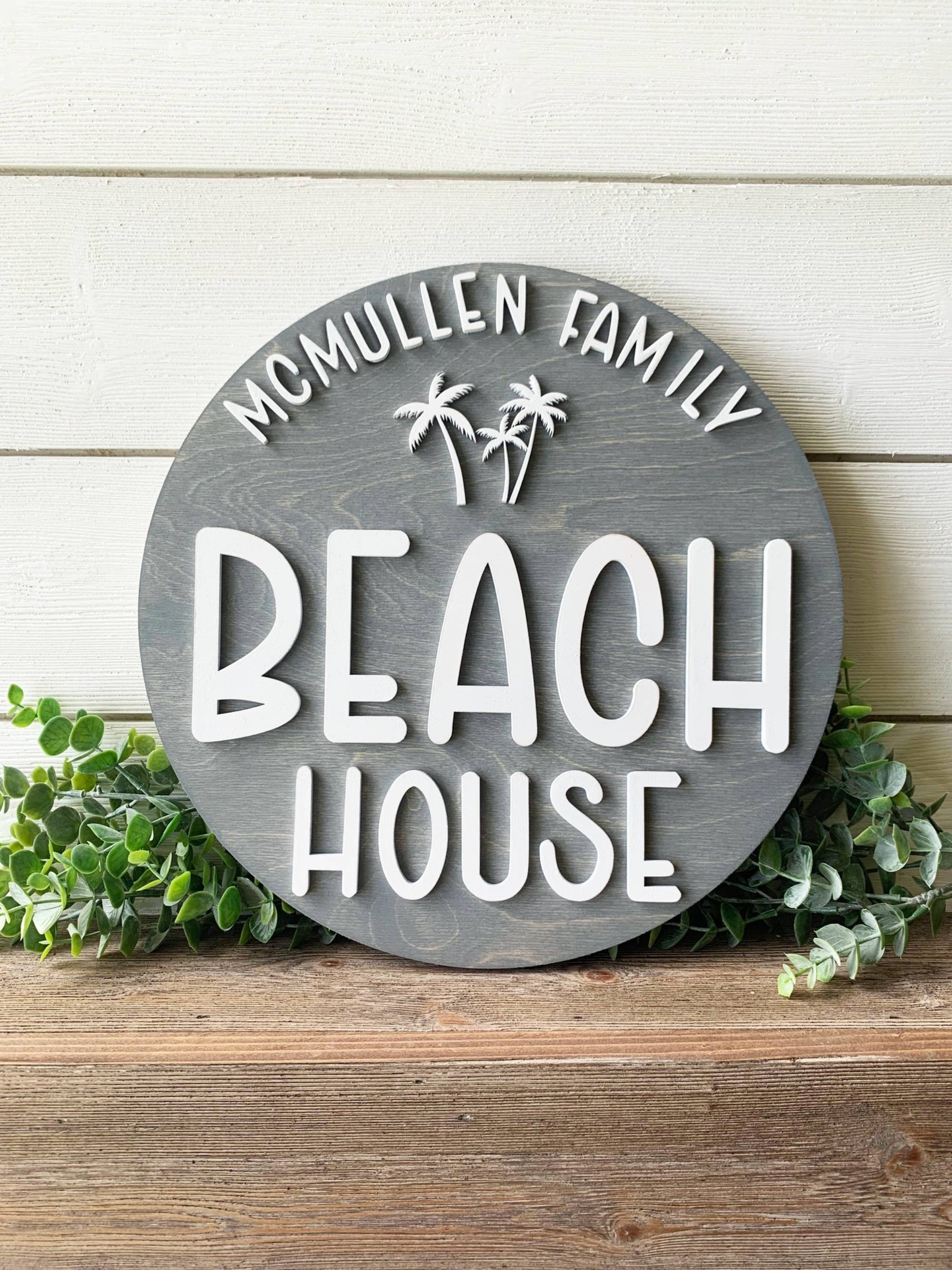 Personalized Beach House Sign Beach Sign Beach House Decor - Etsy