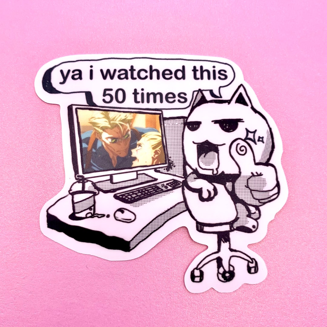 Relatable JJK Cat - Etsy