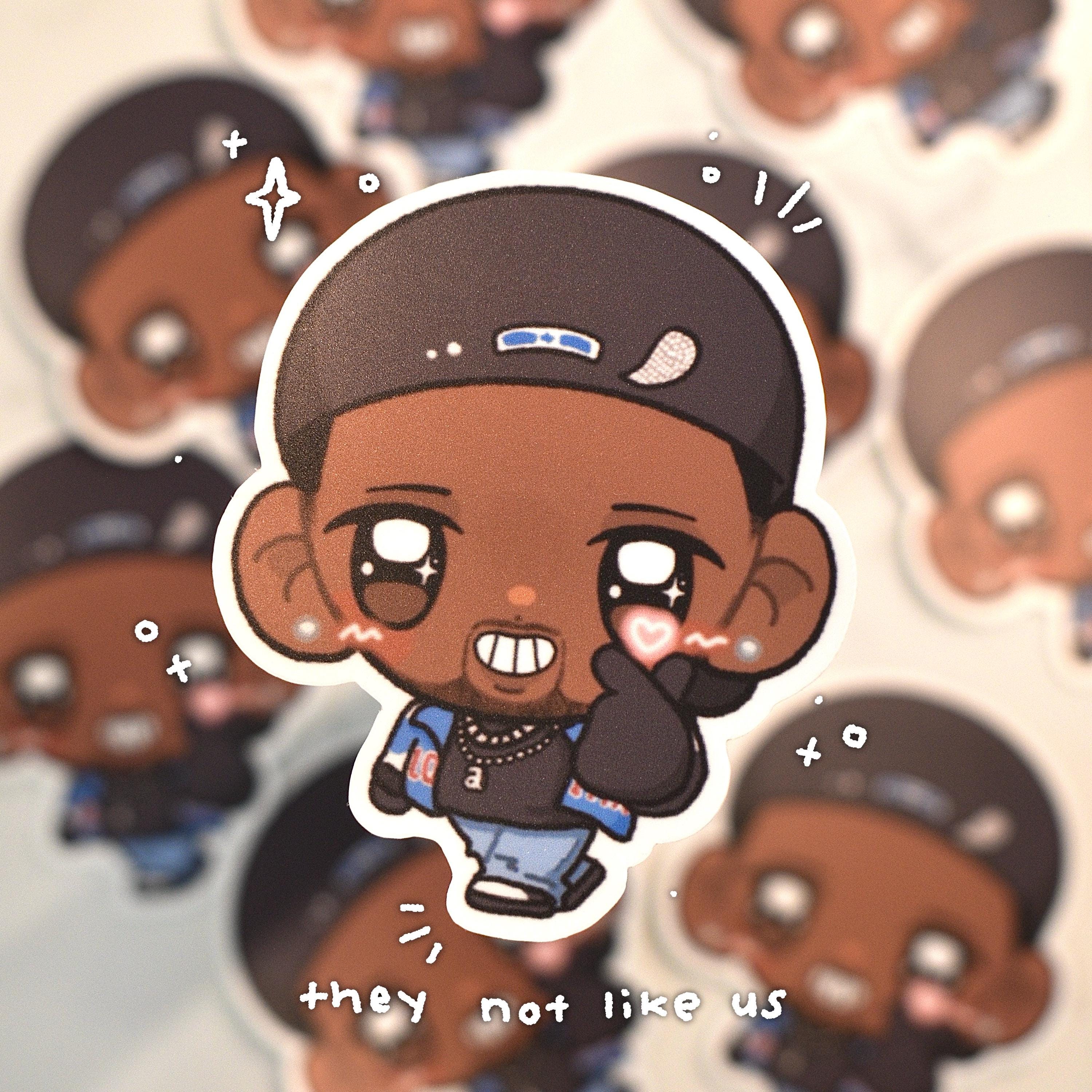 Kawaii Kendrick Sticker - Etsy