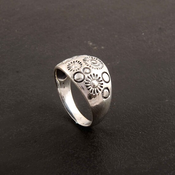 Solid silver ringHandmade ring925 sterling silver | Etsy