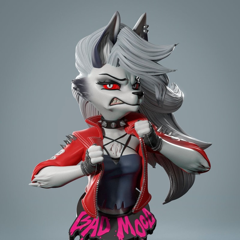 Loona Wolf Nsfw Art - Etsy