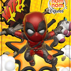 Chibi Mouthy Merc 3D Printed Statue Kit | Garage Kit | Model Kit ...