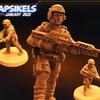 Captured Blue Fan Art Figurine | 3D Resin Print | Garage Kit | Model ...