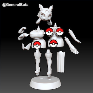 Ice Spirit Fan Art Pin up Model Kit | 3D Resin Print | Garage Kit | by ...