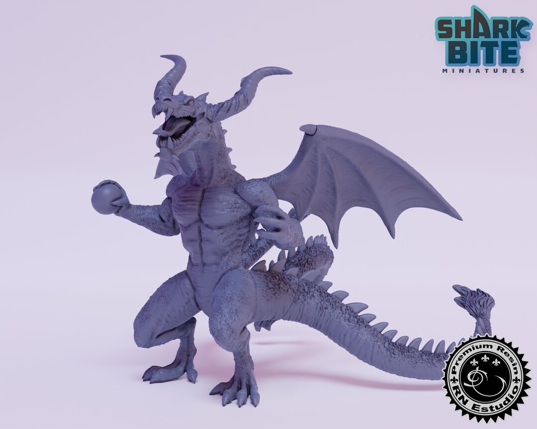 Classic JRPG Character Miniature Baharan, 32mm Scale 3D Printed ...