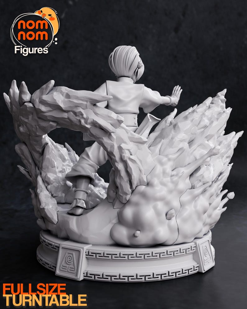 Earth Prodigy 3D Printed Statue Fan Art | Garage Kit | Model Kit ...