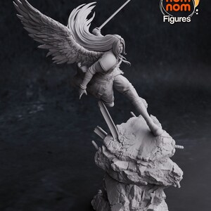 The One Winged Character Statue Kit | Garage Kit | Model Kit | Designed ...