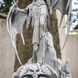 Daughter of Hell 3D Printed Statue Fan Art Garage Kit Model Kit ...