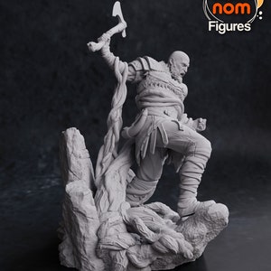 Godlike Greek Warrior 3D Printed Statue Fan Art | Garage Kit | Model ...