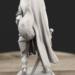 Maiden Fox Pin up Figurine | 3D Resin Print | Model Kit | Garage Kit ...