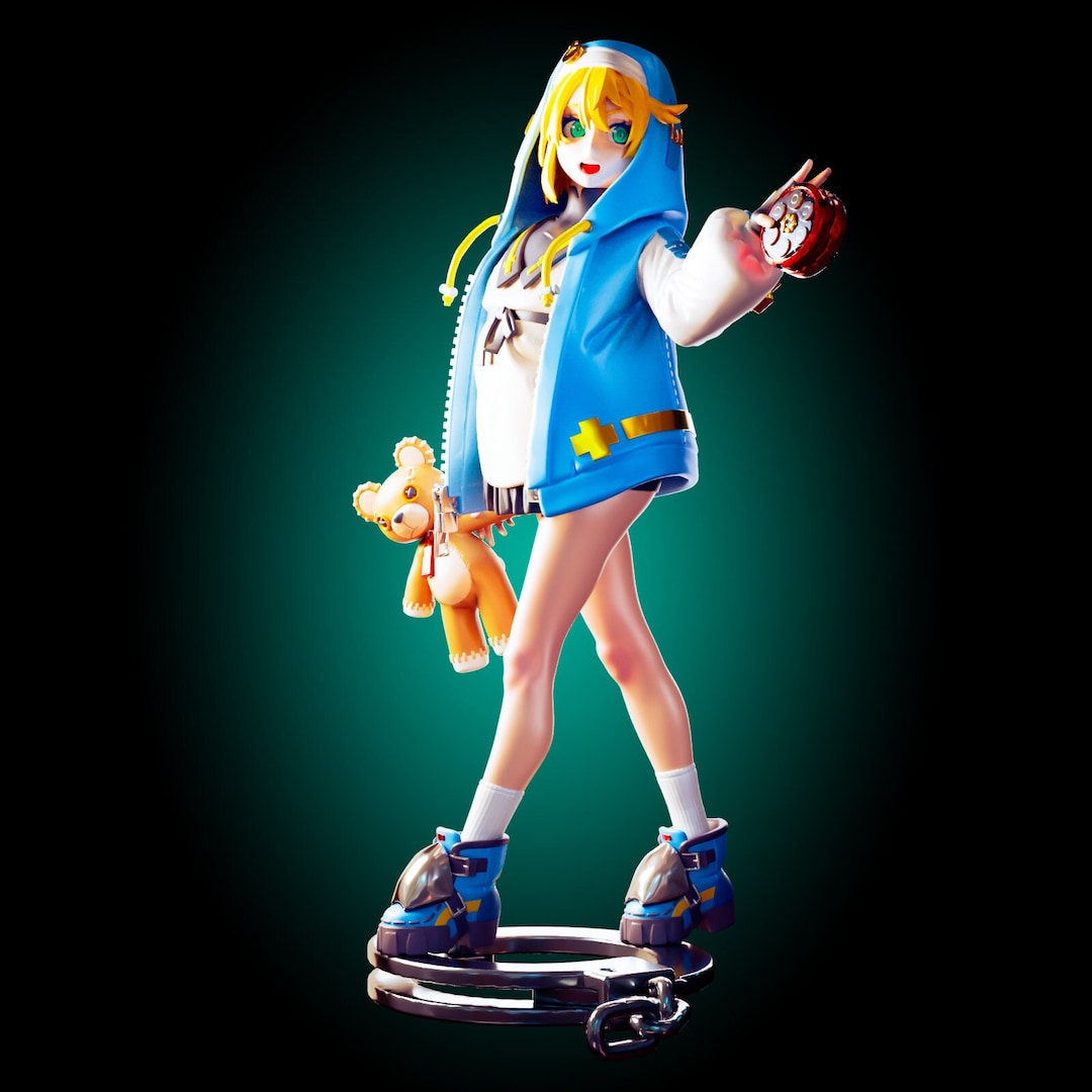 Femboy Fighter Pin up Figurine | 3D Resin Print | Model Kit | Garage ...