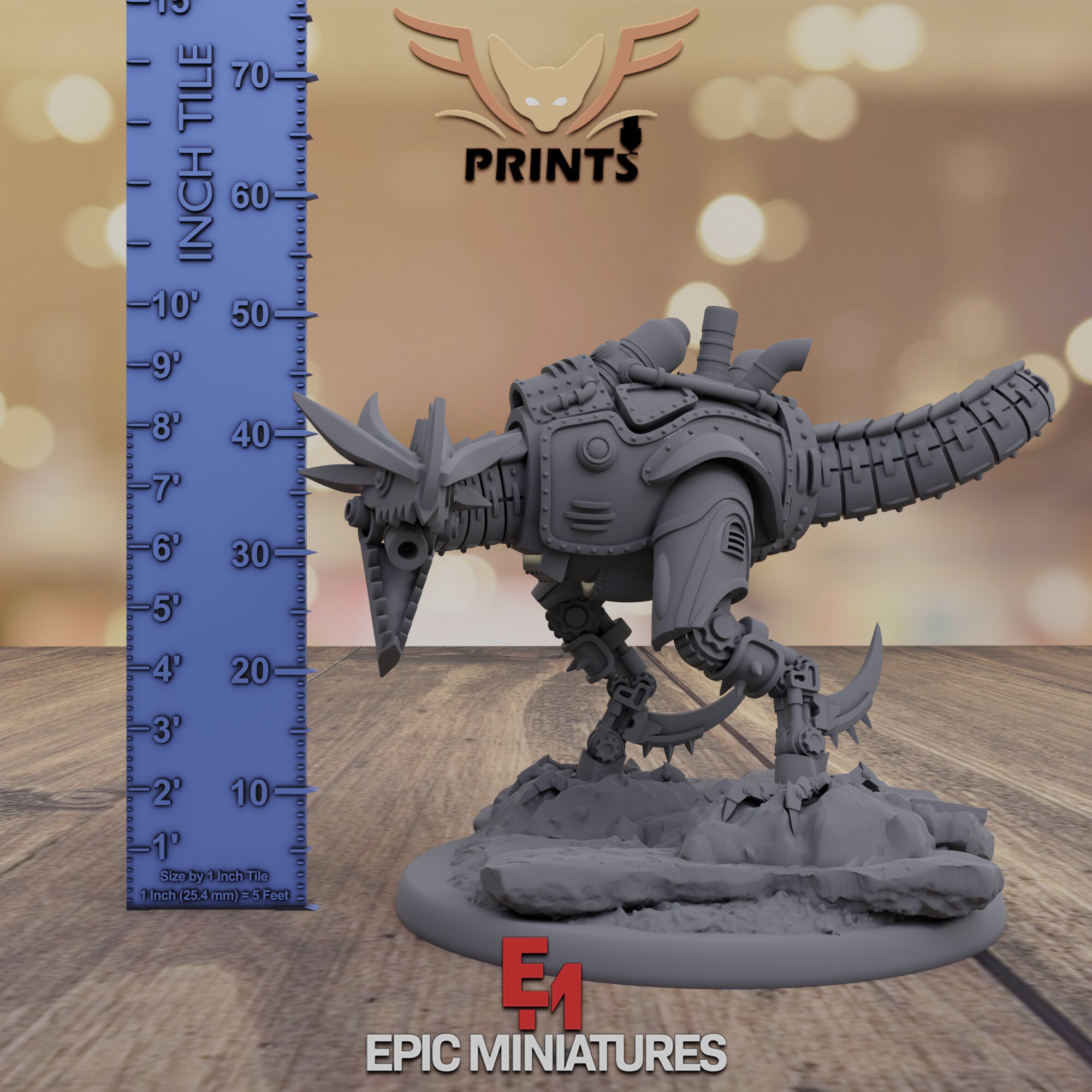 Iron Drake Tank Miniatures 50mm 3D gedrucktes Tabletop RPG | Etsy